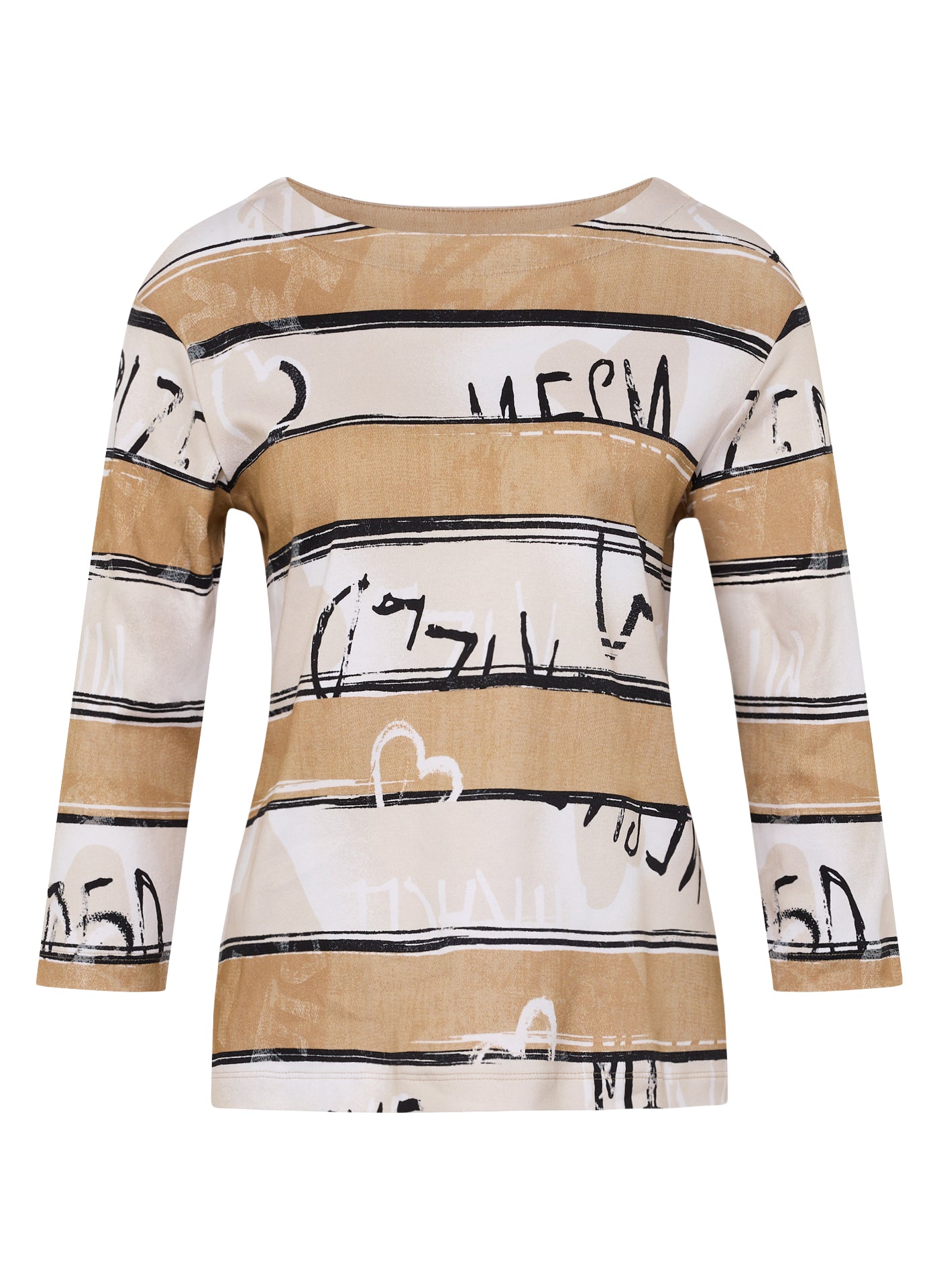 Shirt Mit Trompetenarmel